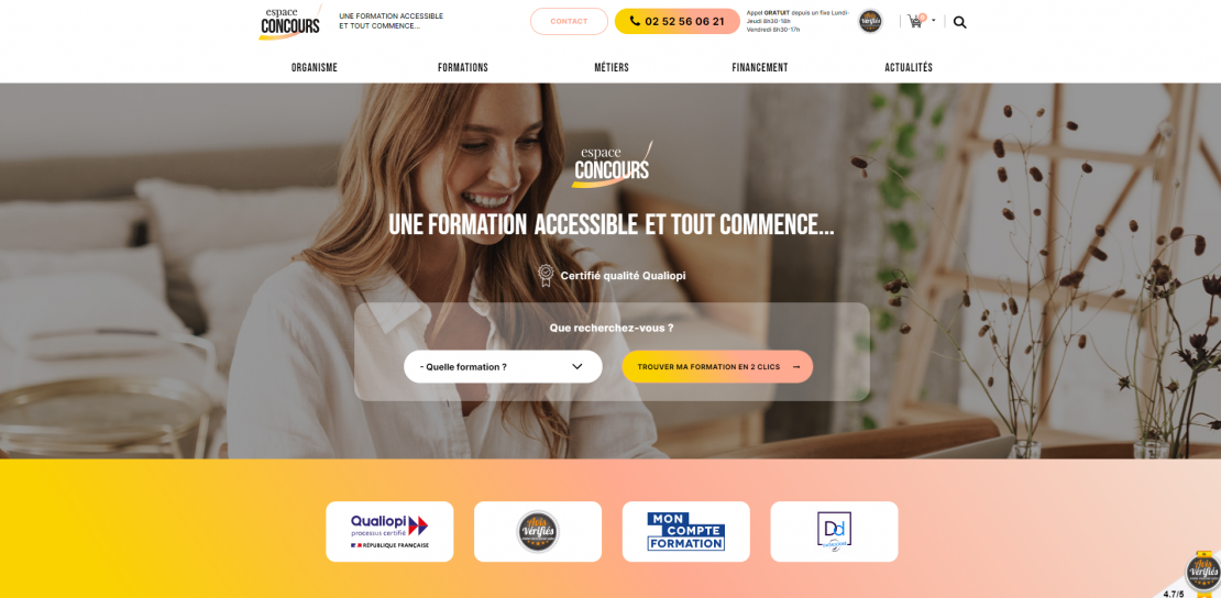 Espace Concours se refait une beauté - Espace concours