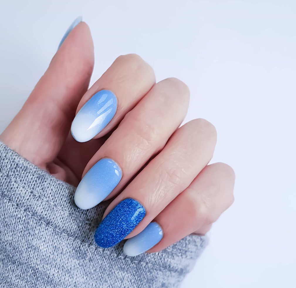 Idee Ongle Bleu Roinull